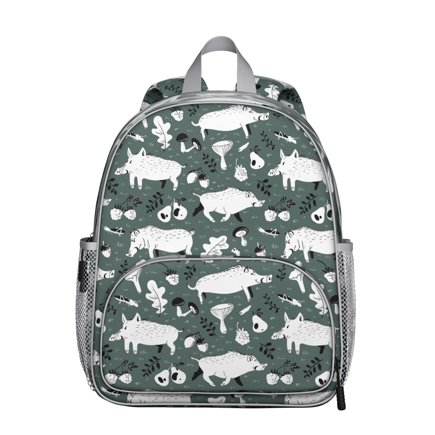 Farm Animal Pig Student Backpack – Cute Cartoon Pig Design with ...