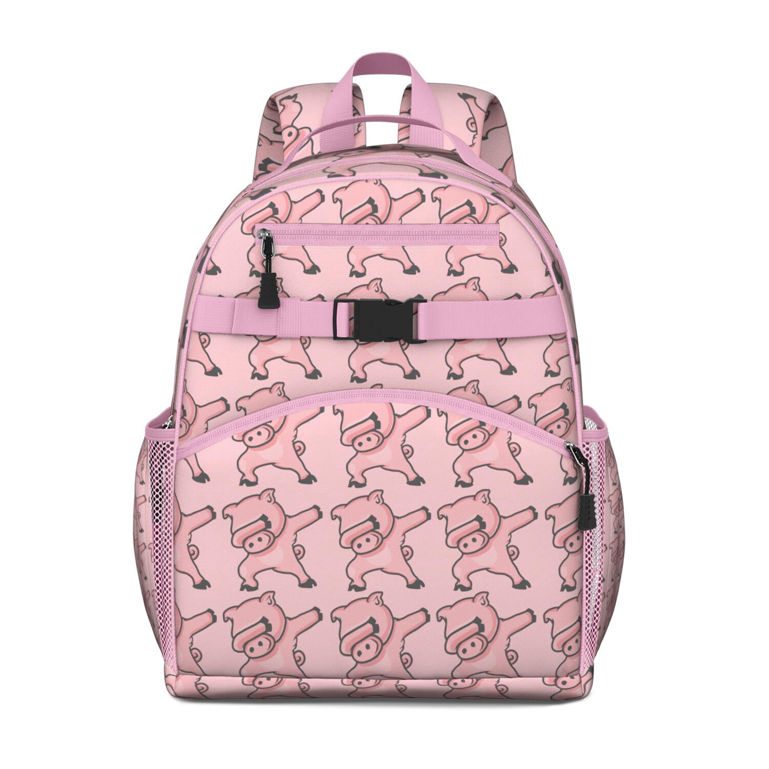 Farm Animal Pig Toddler Backpack Cute Cartoon Pig Pattern with ...