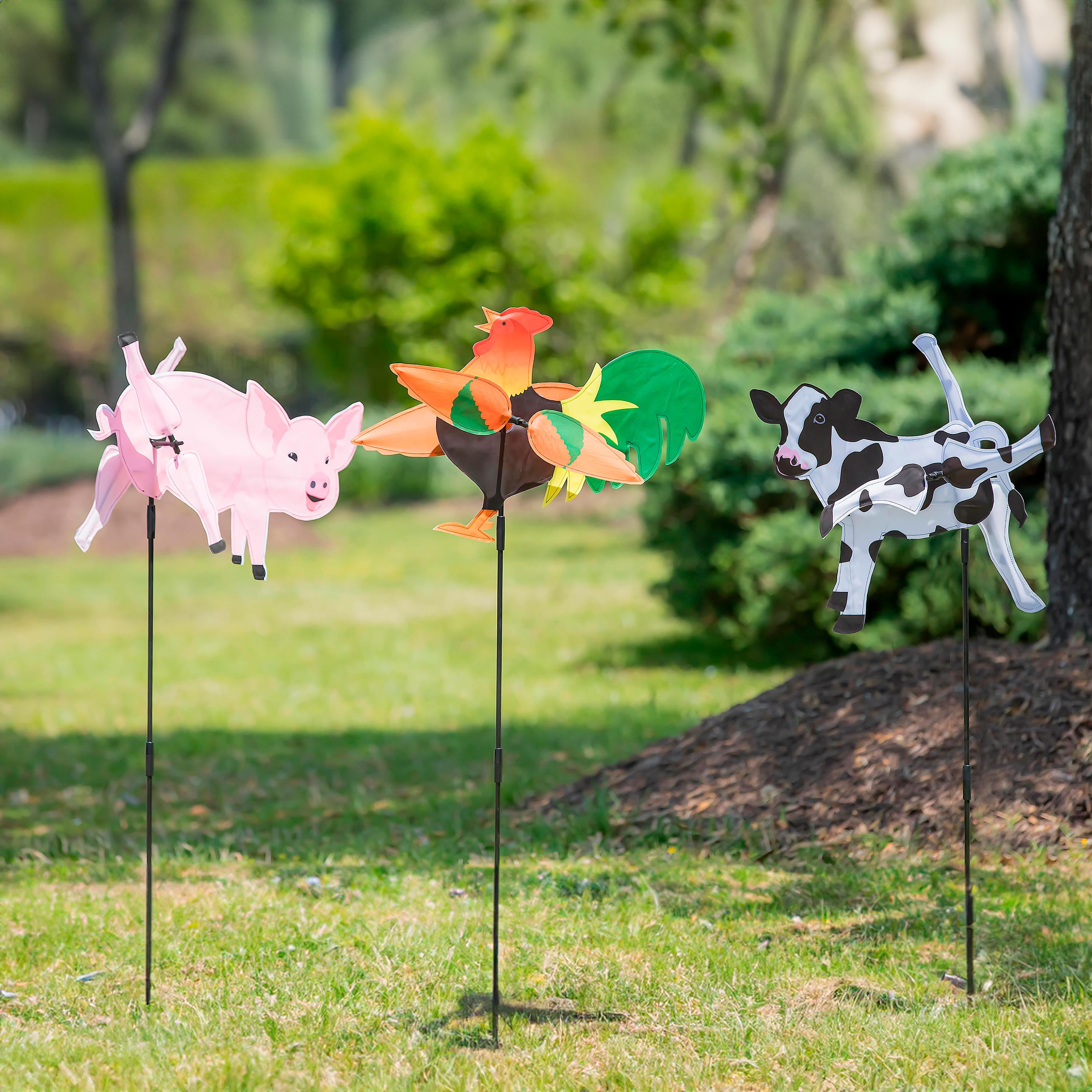 Farm Animal Pinwheel Spinner, 3 Asst - Walmart.com
