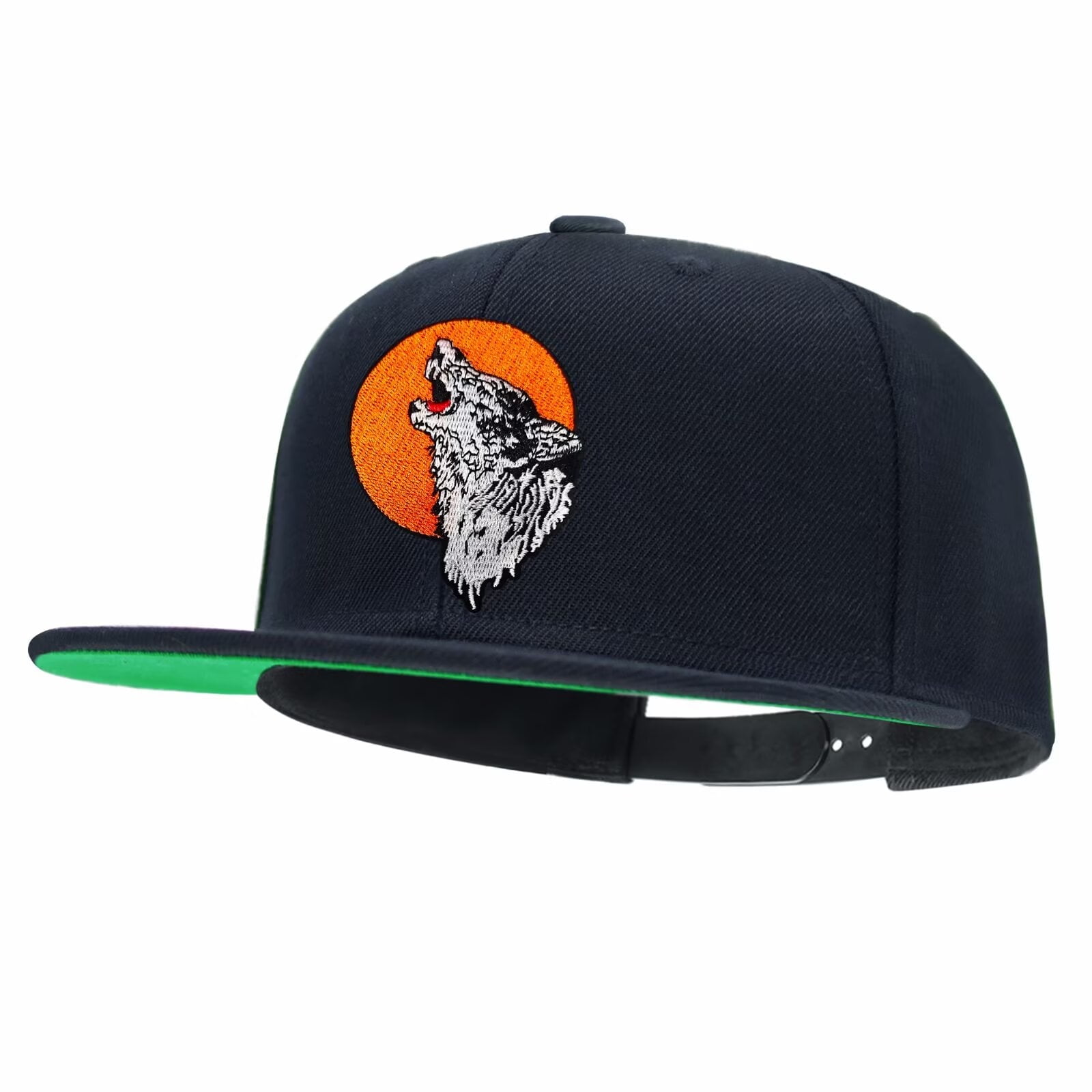 Farm Animal Wolf Snapback Hats for Men Women Adjustable Dad Wool ...