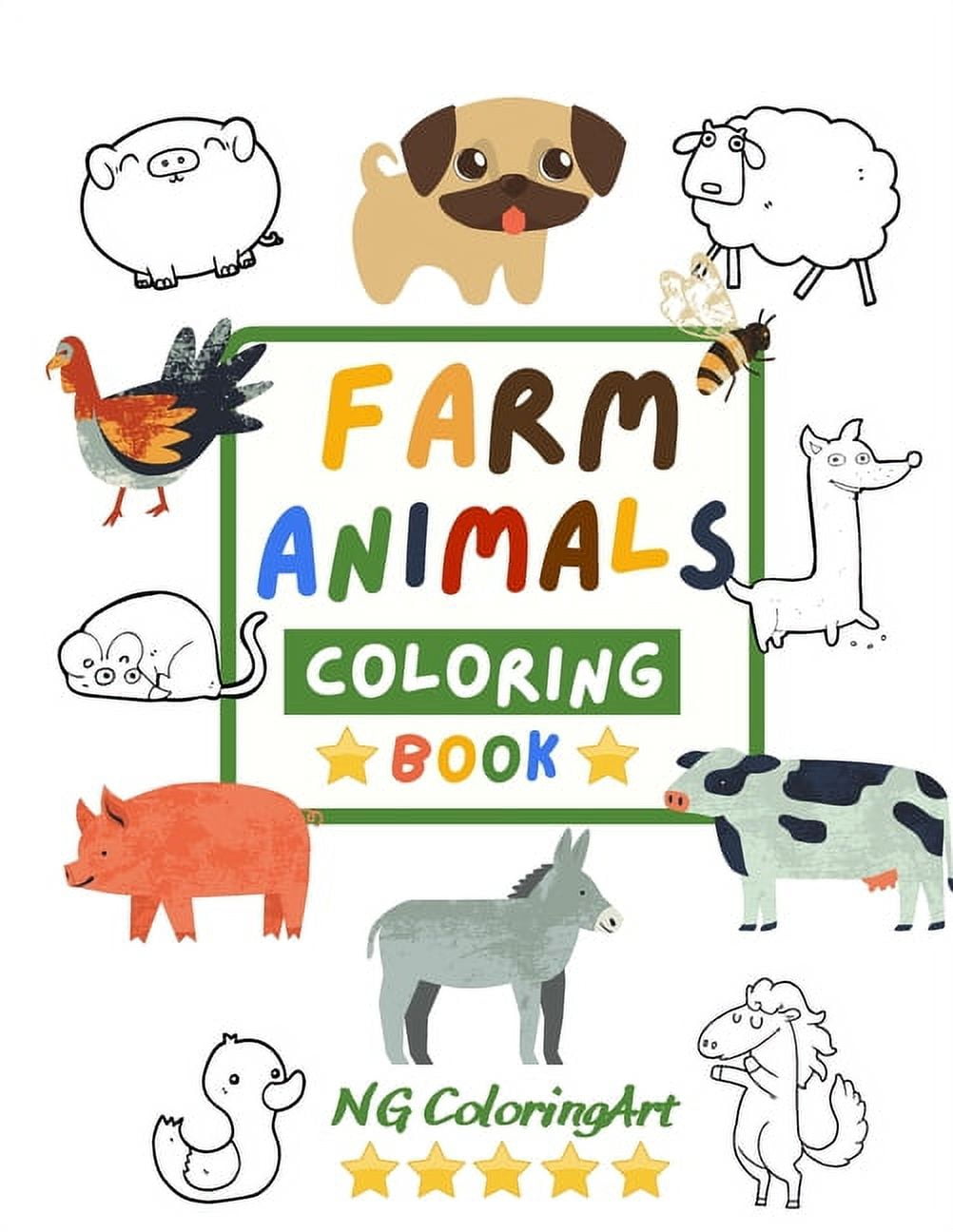 Farm Animals Coloring