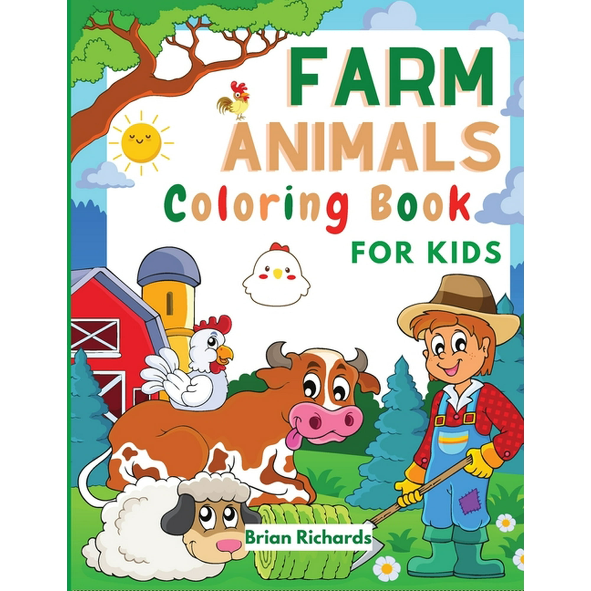 Farmer Boy Coloring Page