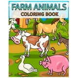 Farm Animals Coloring Book: Kids Coloring Book - Animals Coloring Book ...
