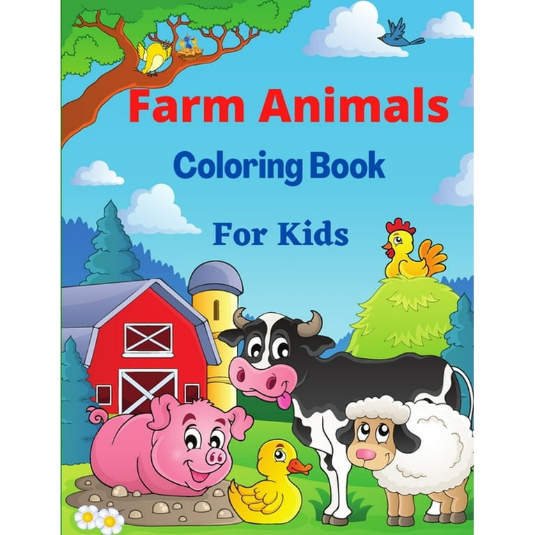 Farm Animals Coloring Book 200+ Farm Animal Coloring Pages (100% Free