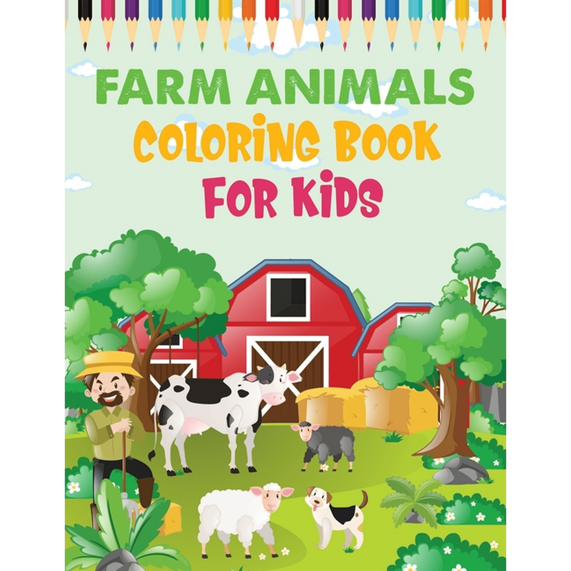 Baby Farm Animal Coloring Pages For Kids