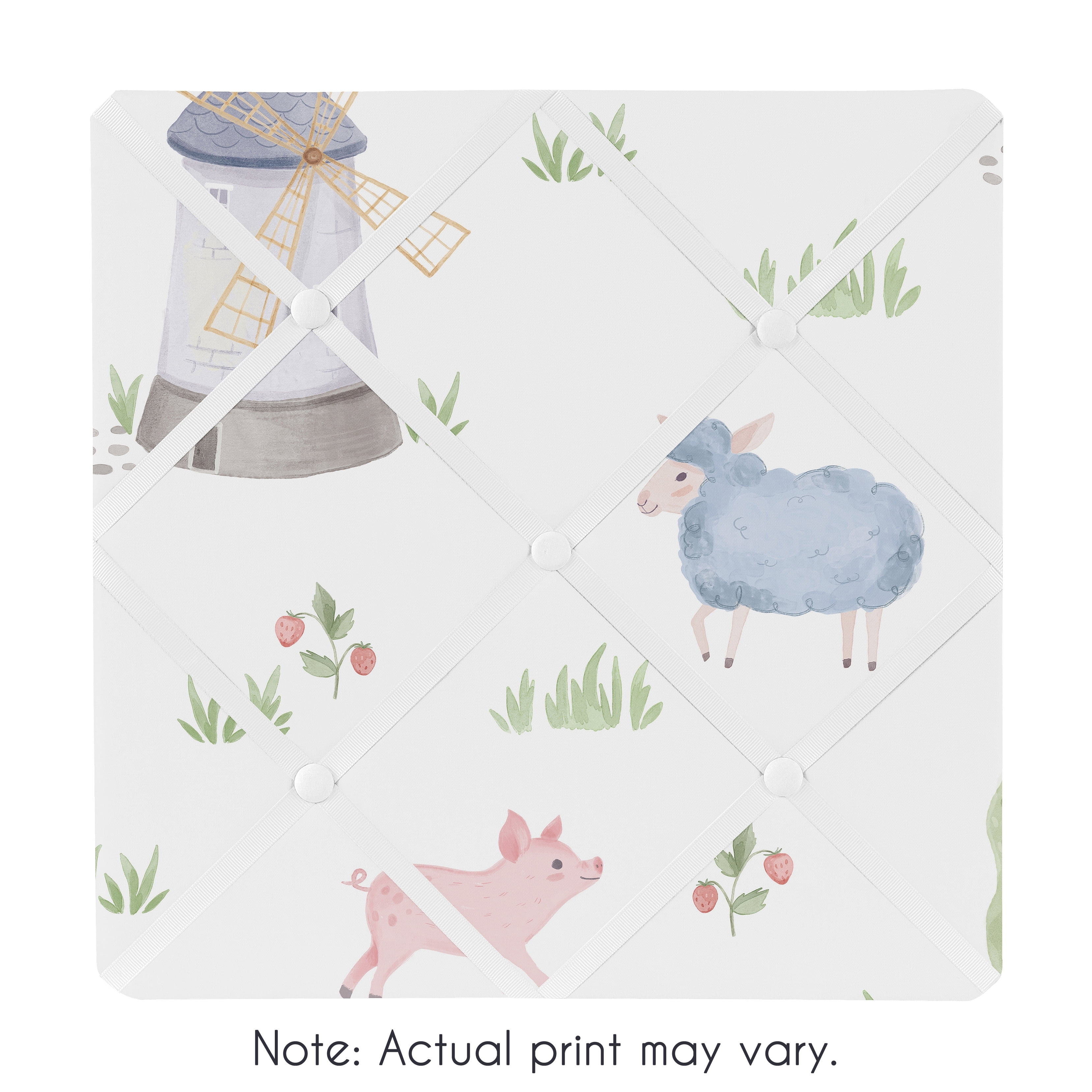 Farm Animals Wall Mounted Photo Memo Board by Sweet Jojo Designs ...