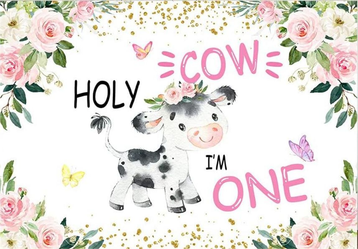 Farm Baby Shower Background Party Photo Banner Photography Backdrops ...