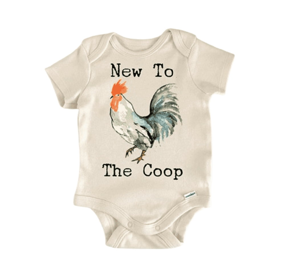 Farm Barn Chicken Rooster - Baby Boy Girl Clothes Infant Bodysuit Funny ...