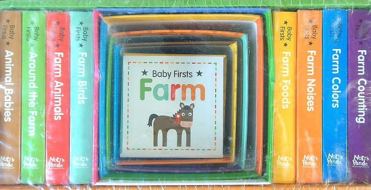 Farm: Board Books and Stacking Blocks (Baby Firsts) - Walmart.com