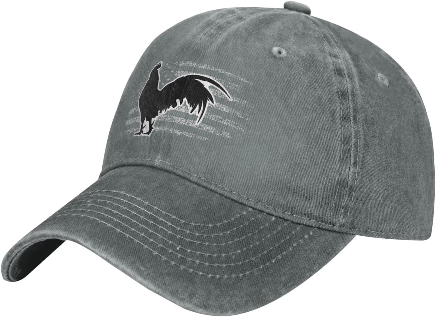 Farm Chicken Rooster Cowboy Hats for Men Women, Adjustable Baseball Cap ...