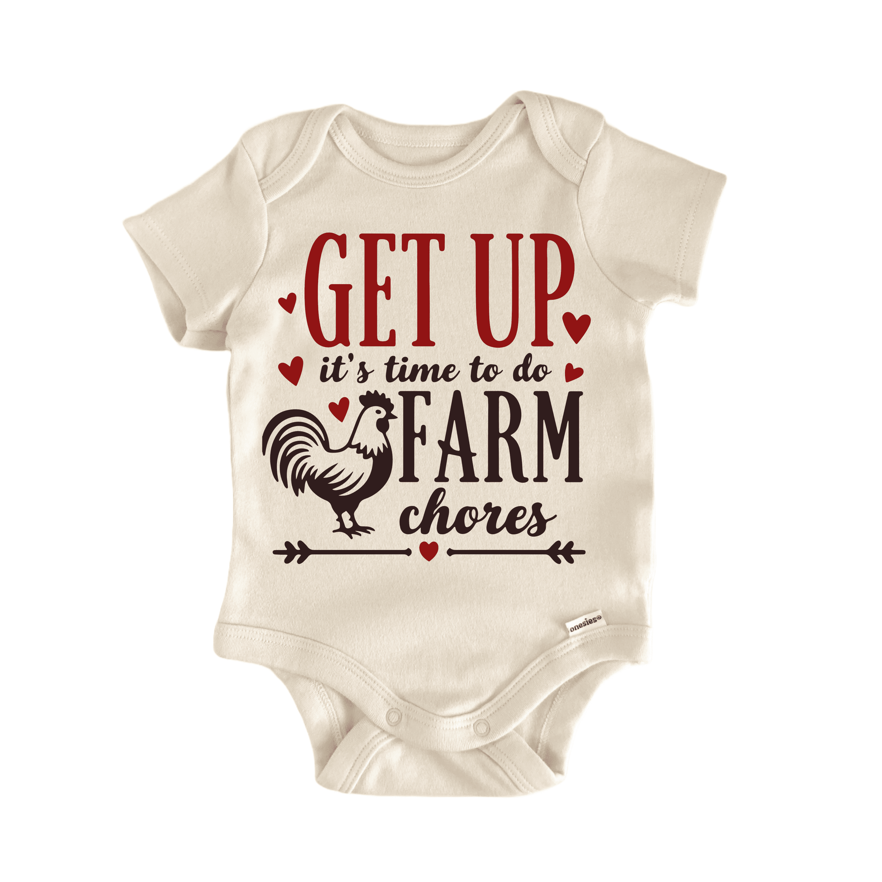 Farm Chores Chicken Newborn Baby Bodysuit - Walmart.com