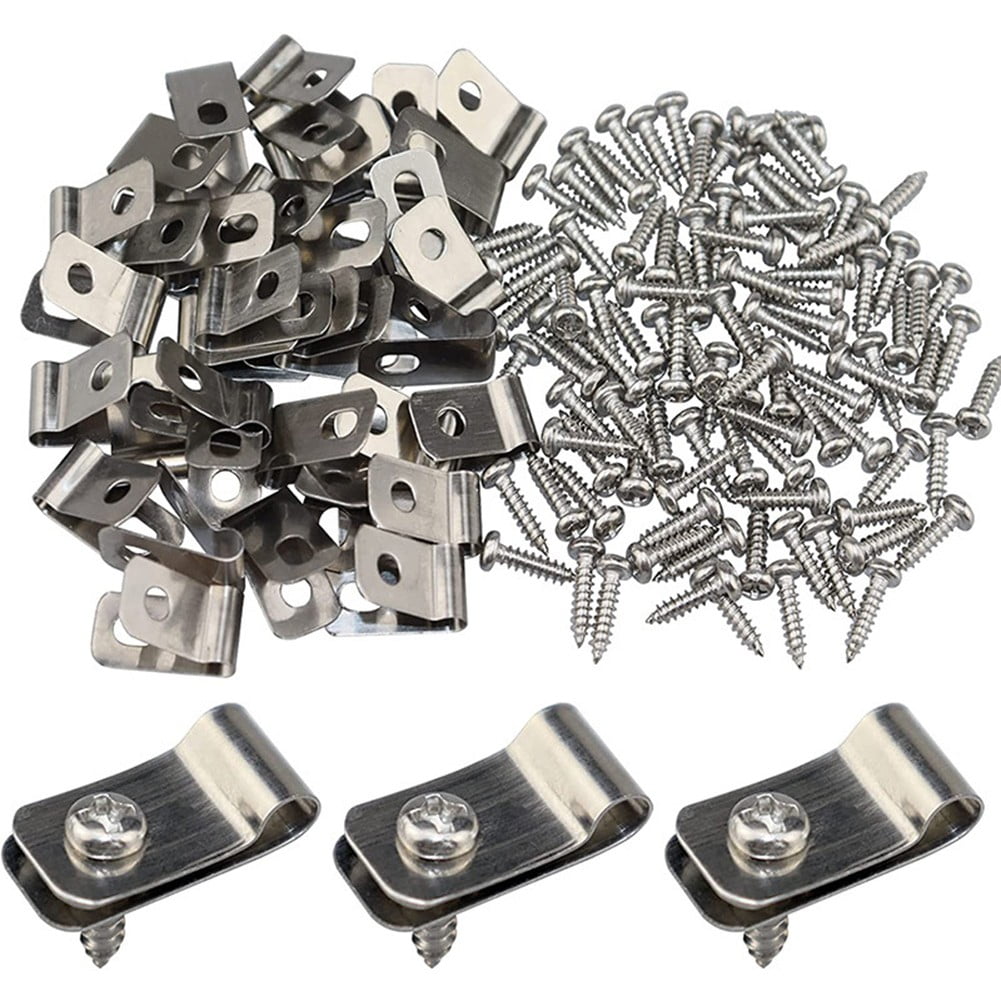 Farm Clamp Fence Wire Clamps 200 400pcs Agricultural Clip Stainless ...