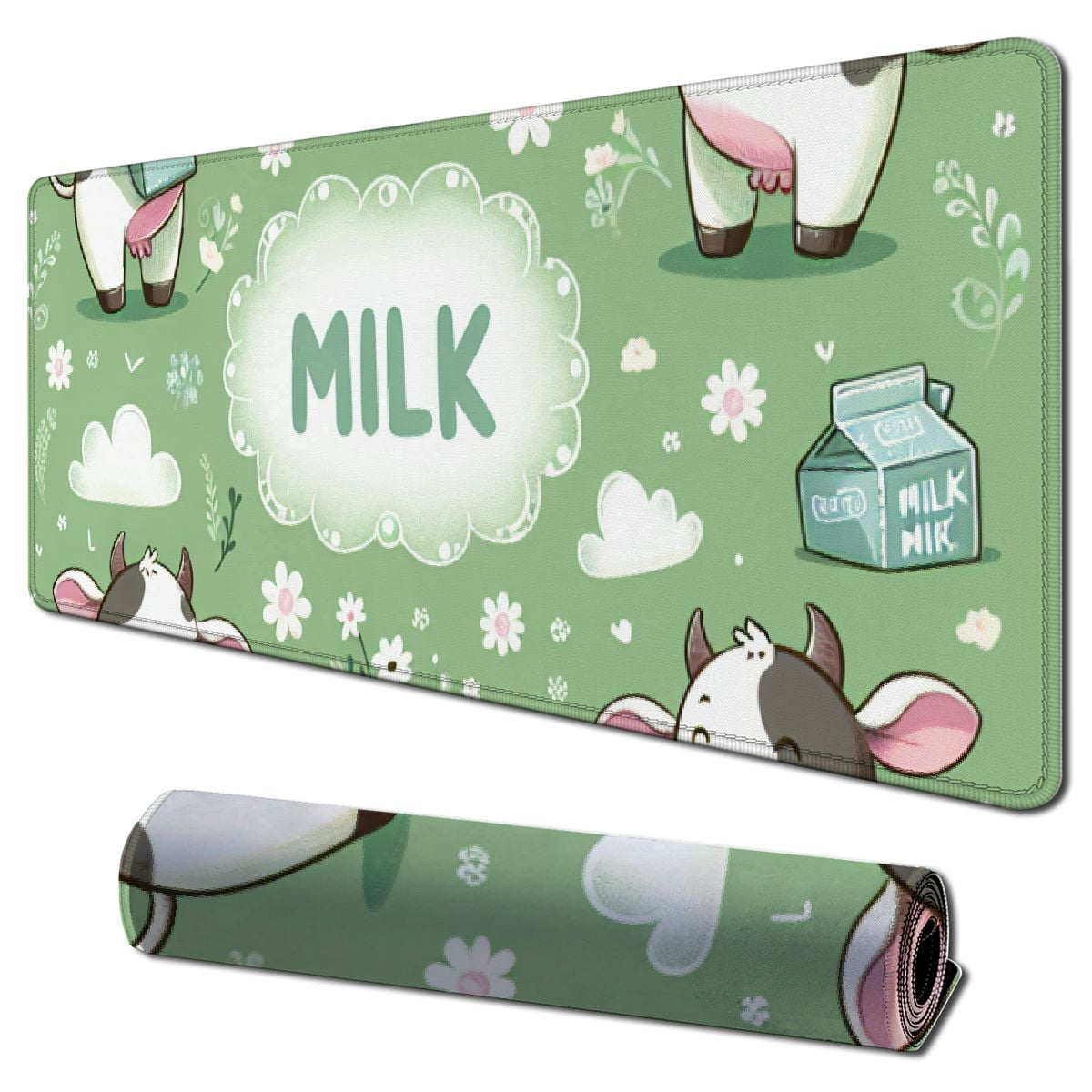 Farm Cow Wireless Charging Mouse Pad for Mobile Phone Extra Large ...