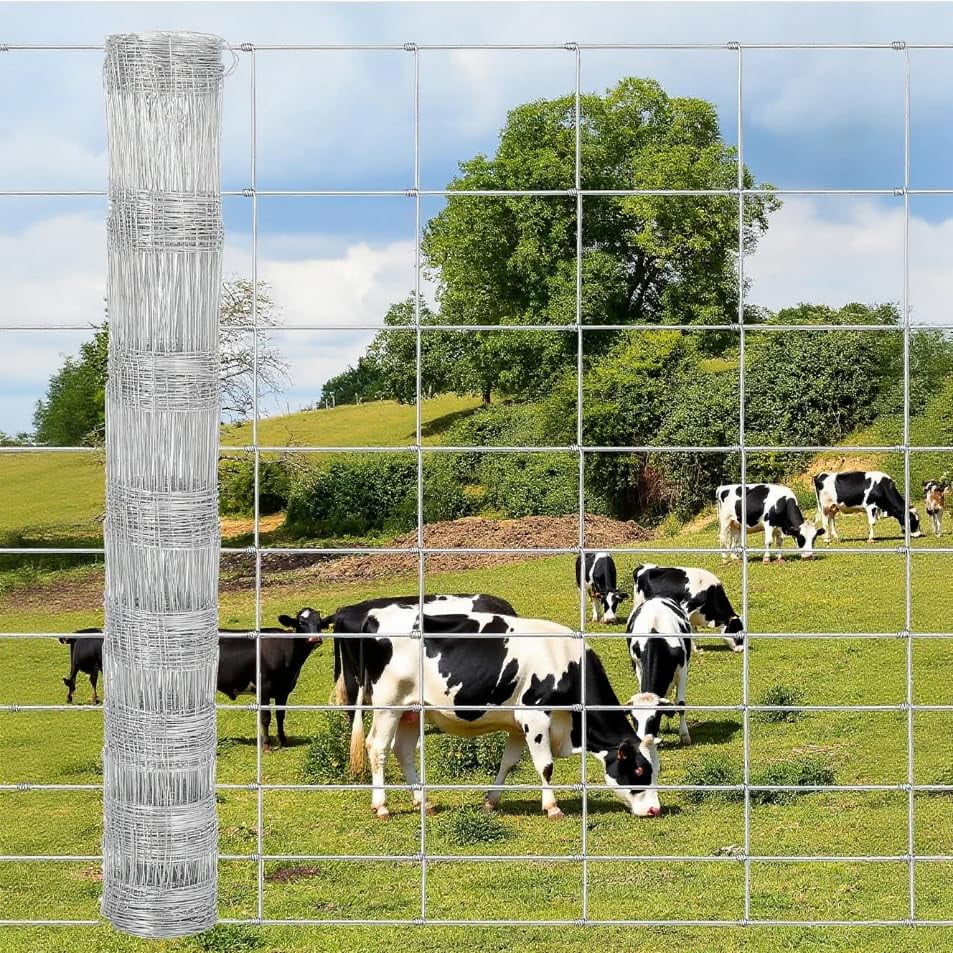 Farm Fence, Galvanized Wire Fencing, Heavy Zinc Coating Cattle Fence ...