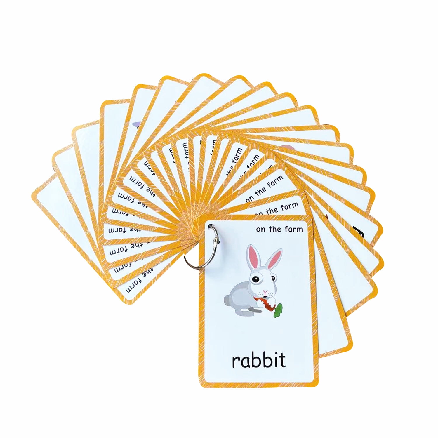 Farm Flash Cards | Learning Toys Flashcards for Children Pre-K ...