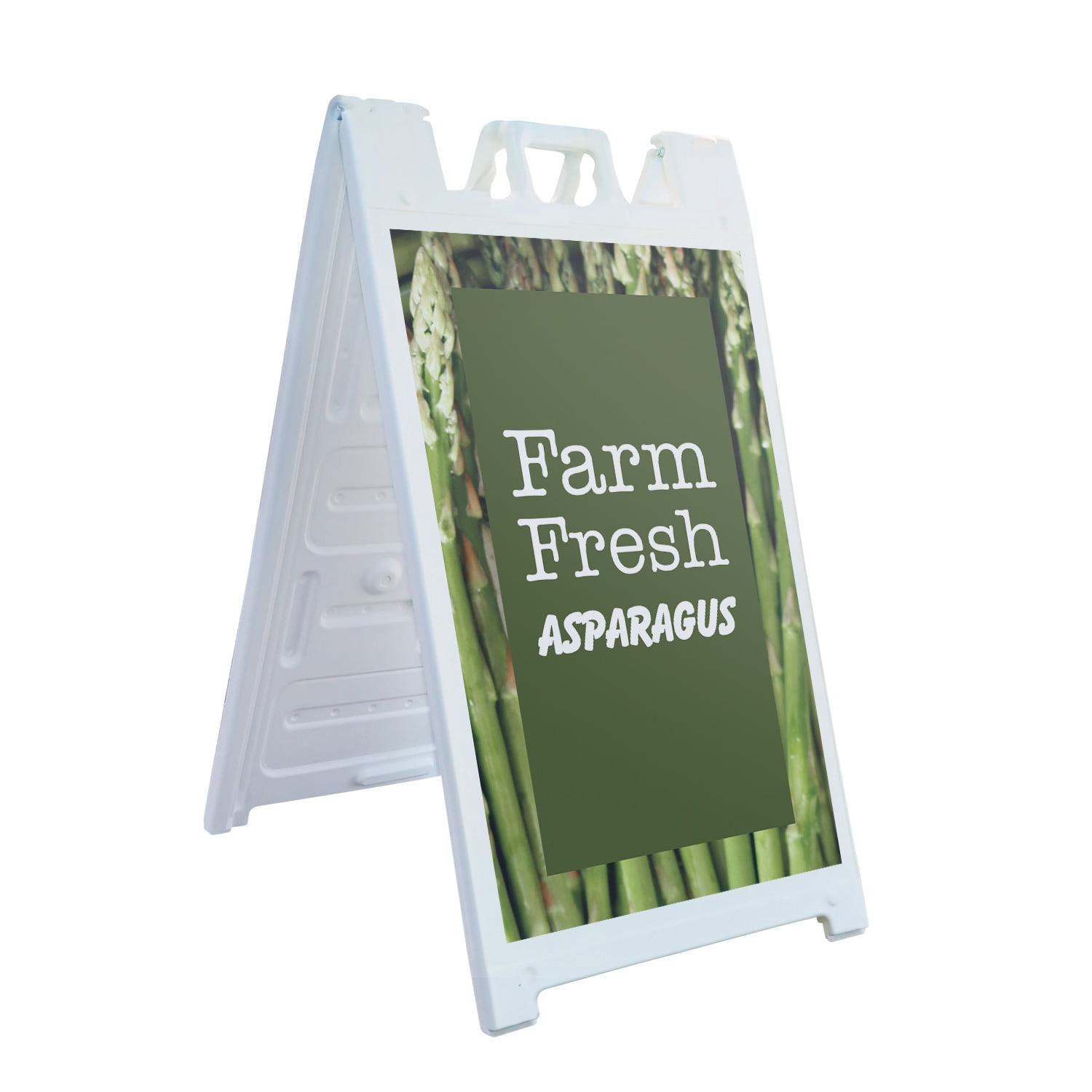 Farm Fresh Asparagus 24" x 36" Double Sided A-Frame Sidewalk Sign ...