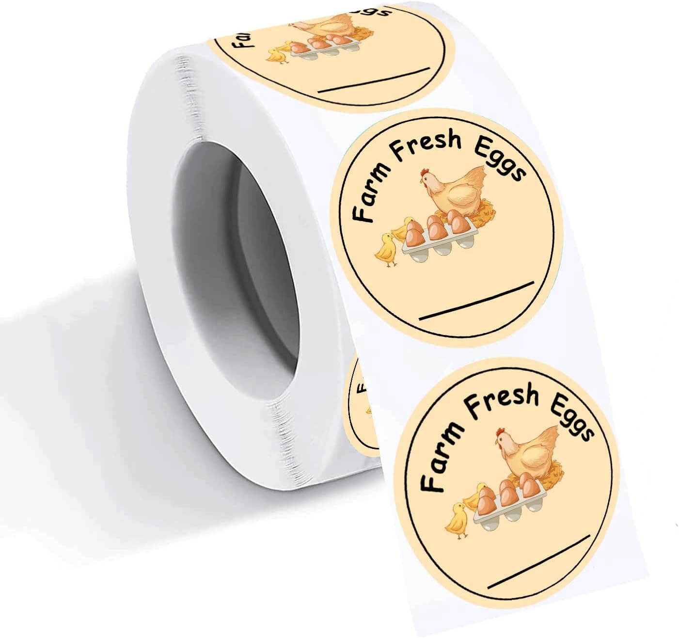 Farm Fresh Chicken Egg Labels Chicken Canning Jars Stickers 2 inchFarm ...