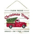 Farm Fresh Christmas Trees Sign - 10" x 10", Vintage Kitchen Sign ...