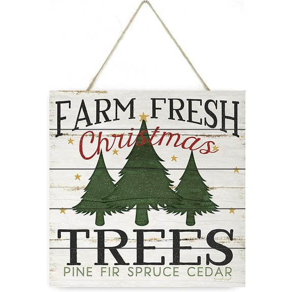 Fresh Cut Christmas Trees Sign