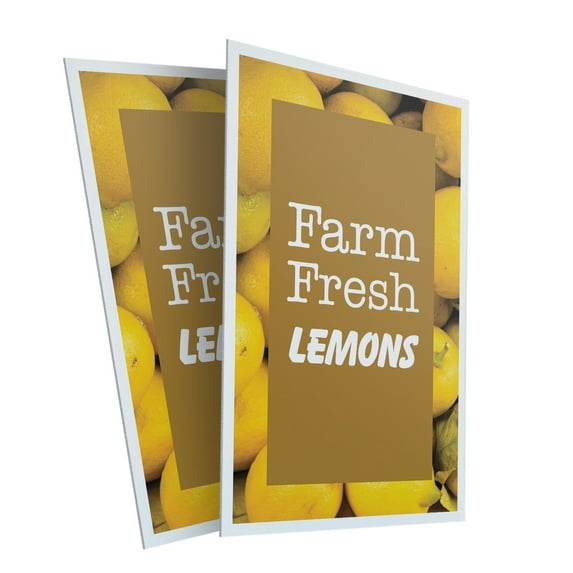 Farm Fresh Lemons (2-Pack) 24 Inch x 36 Inch Plastic Signs | Sign ...