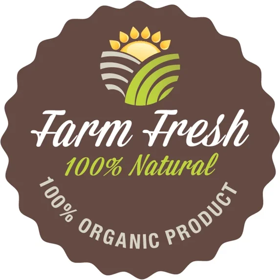 Farm Fresh Organic Product Food Stamp Car Sticker Phone Decal Water ...