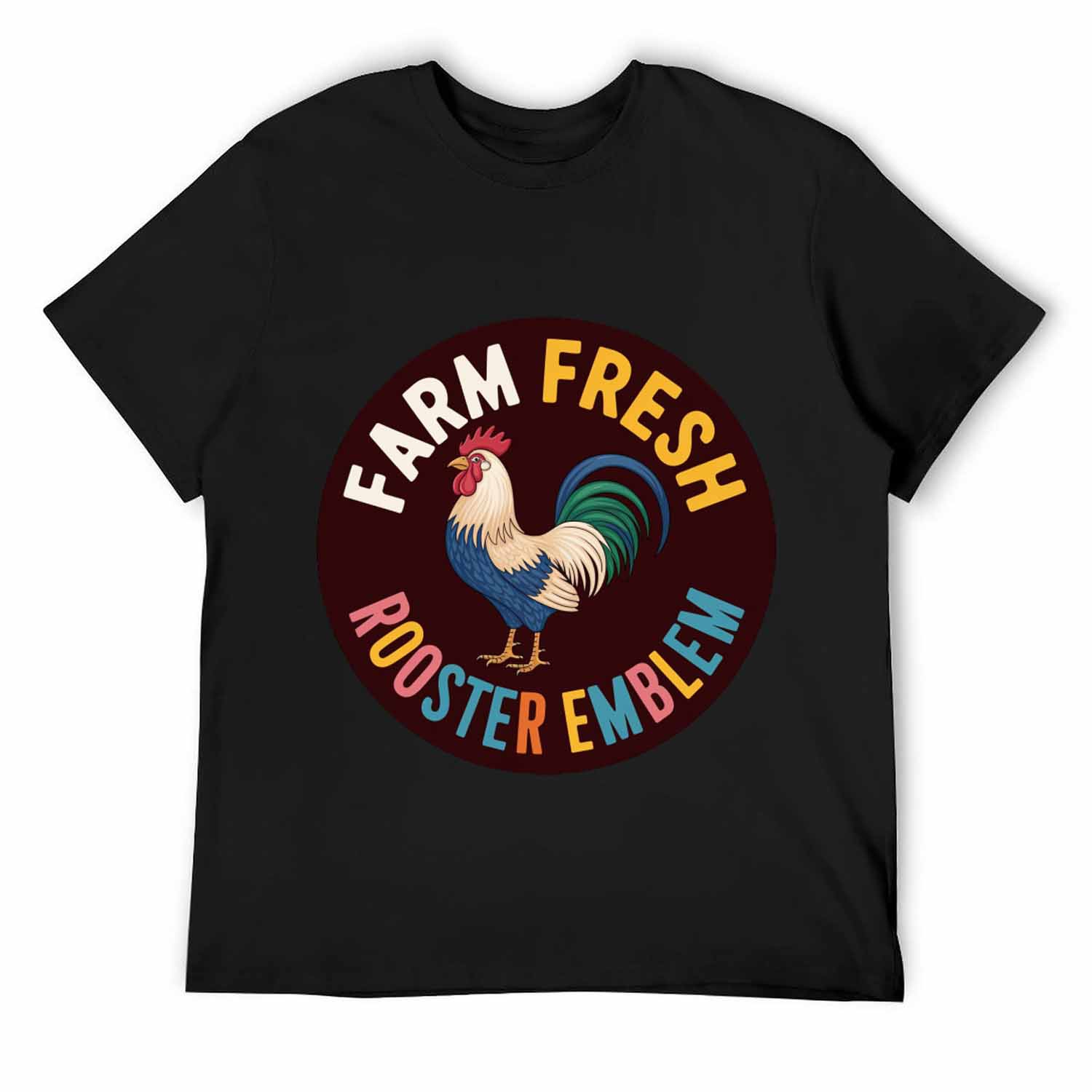 Farm Fresh Rooster Emblemtshirt design dog Italian Slang Italian Saying ...