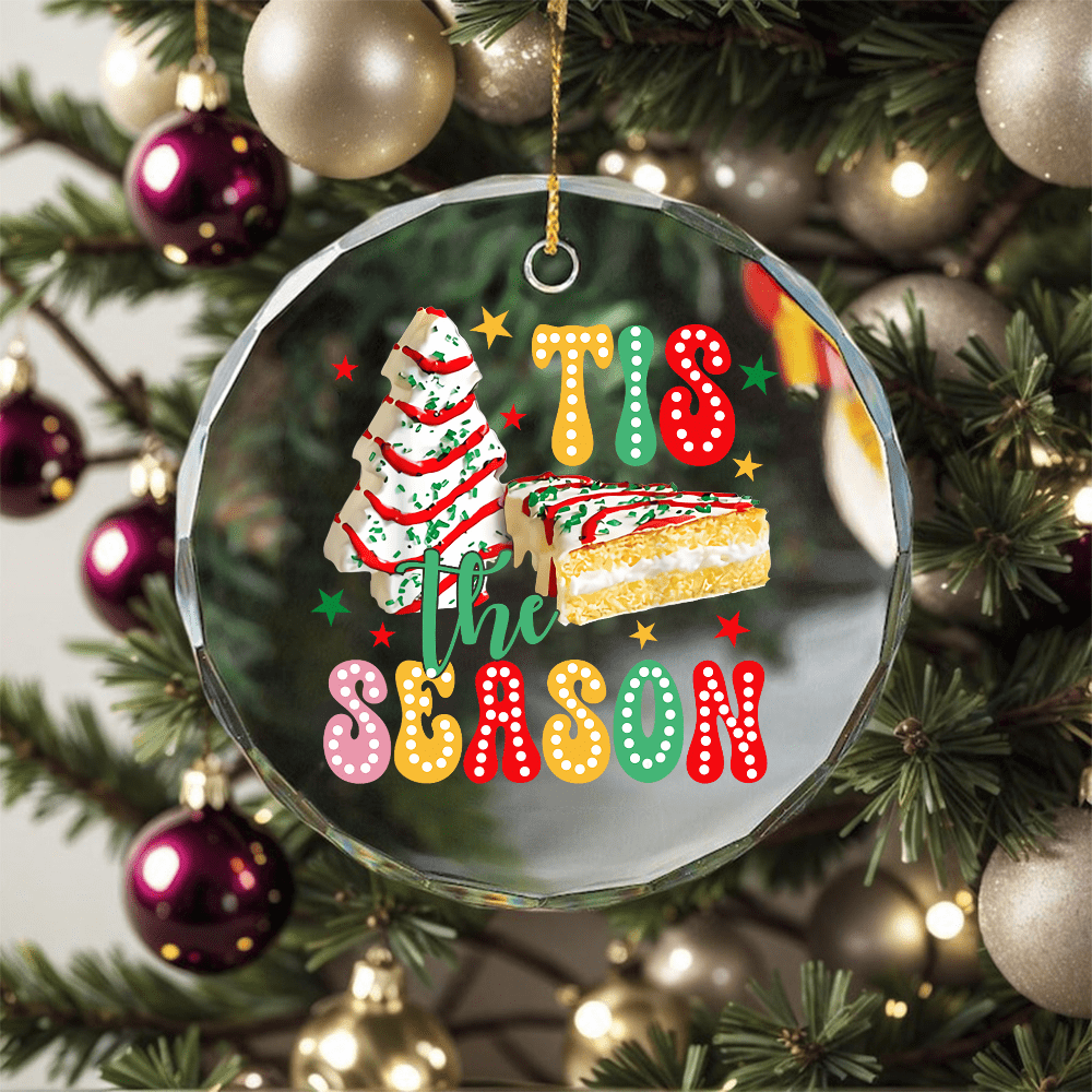 Farm Fresh Tree Cake Groovy Tis The Season Ornament Home Decoration ...