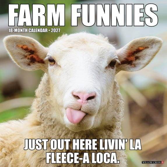 Farm Funnies 2027 12 X 12 Wall Calendar, (Paperback) - Walmart.com