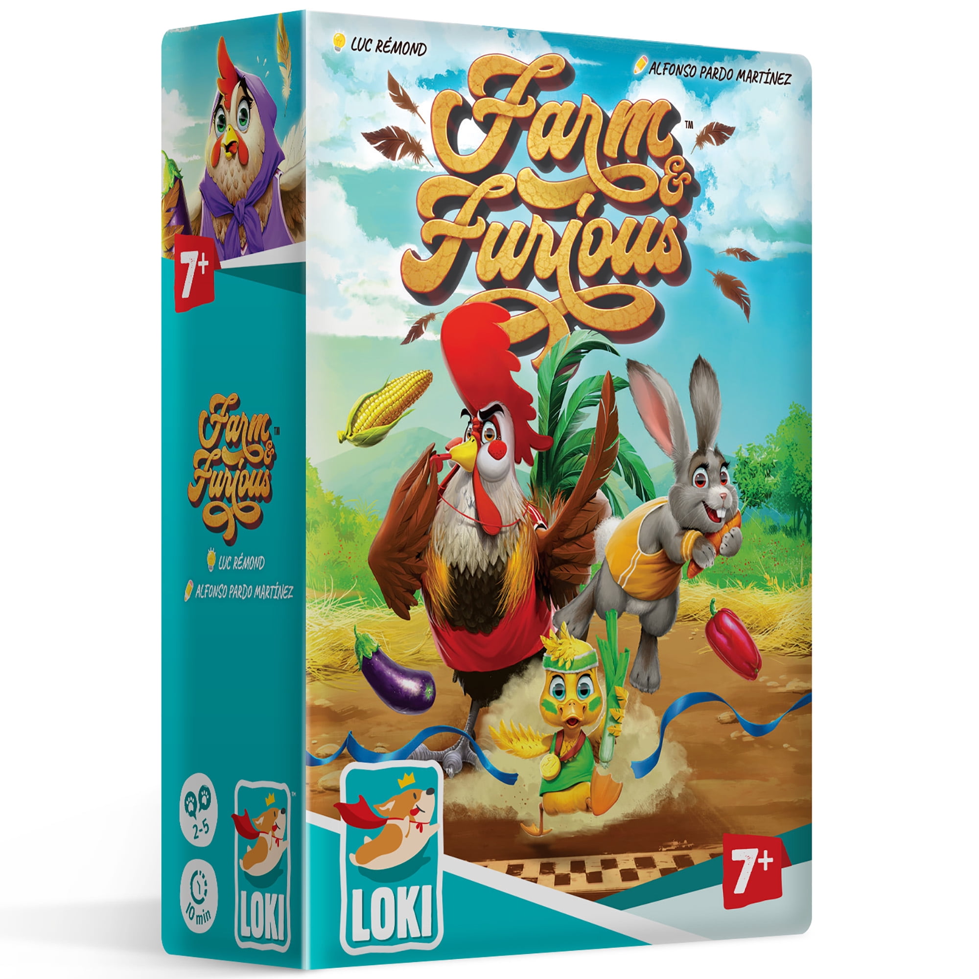 Farm & Furious - Animal Racing Card Game, Kids & Family, Ages 7+, 2-5 ...