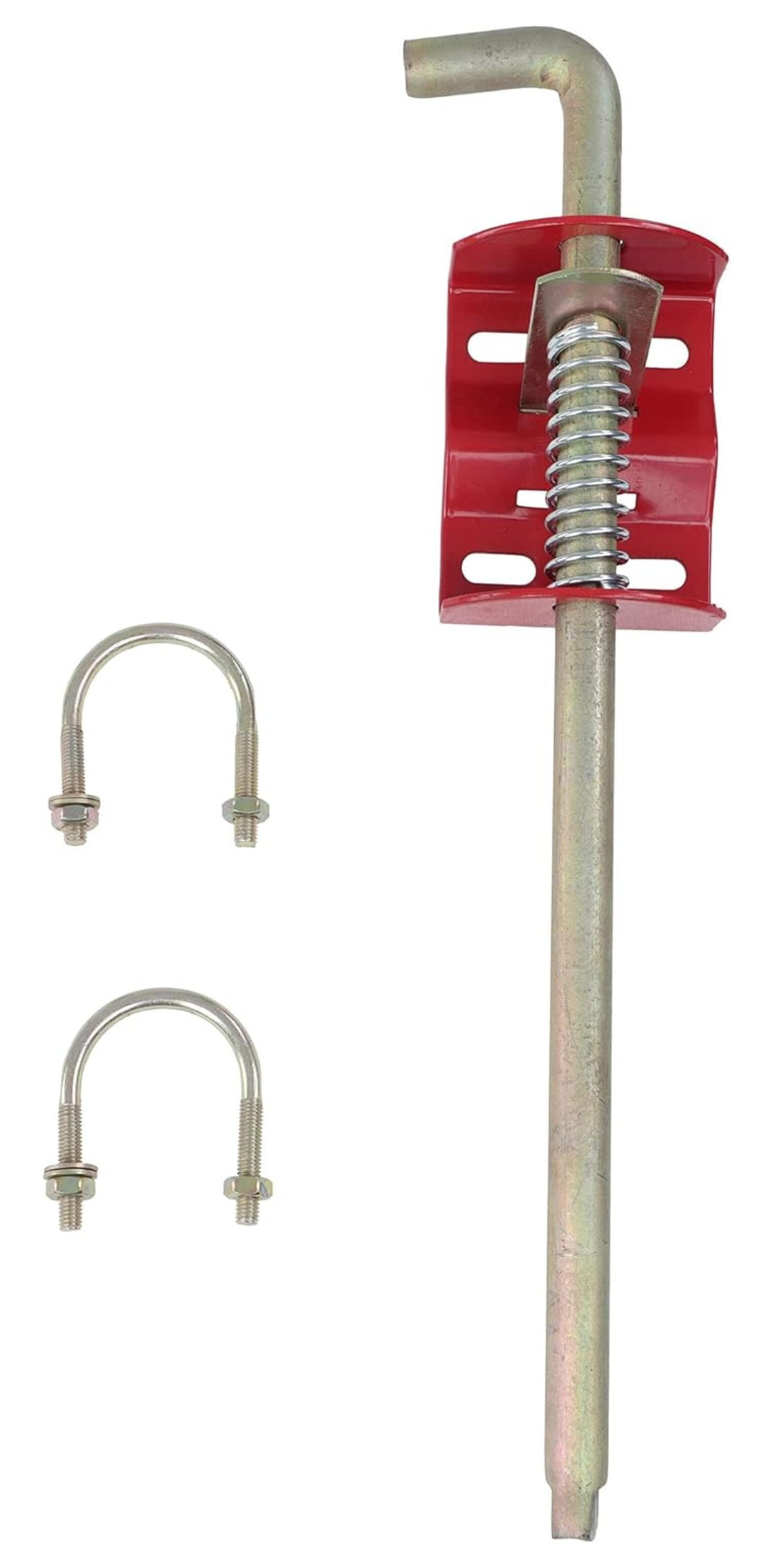 Farm Gate Anchor Cane Bolt 18in - Farming Livestock Spring-Loaded Fence ...