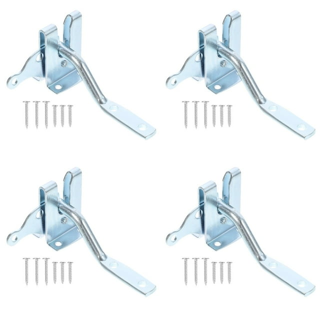 Farm Gate Latch Door Locks Plated Mini Flags for Garden Fence Self ...