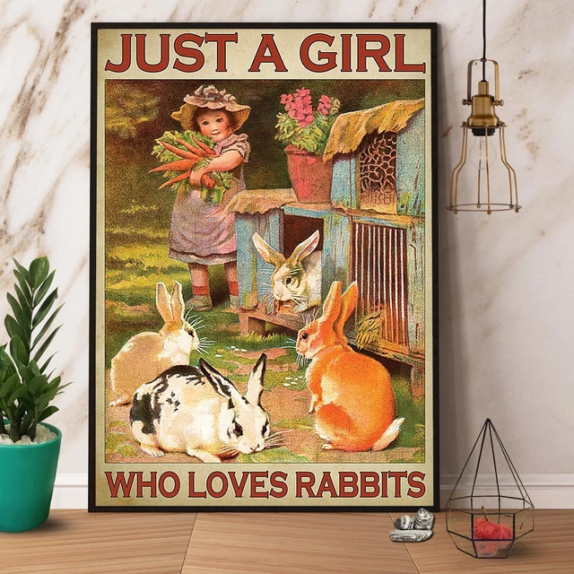 Farm A Girl Who Loves Rabbits Baby Girl Farmer Baby Girl Flowers ...