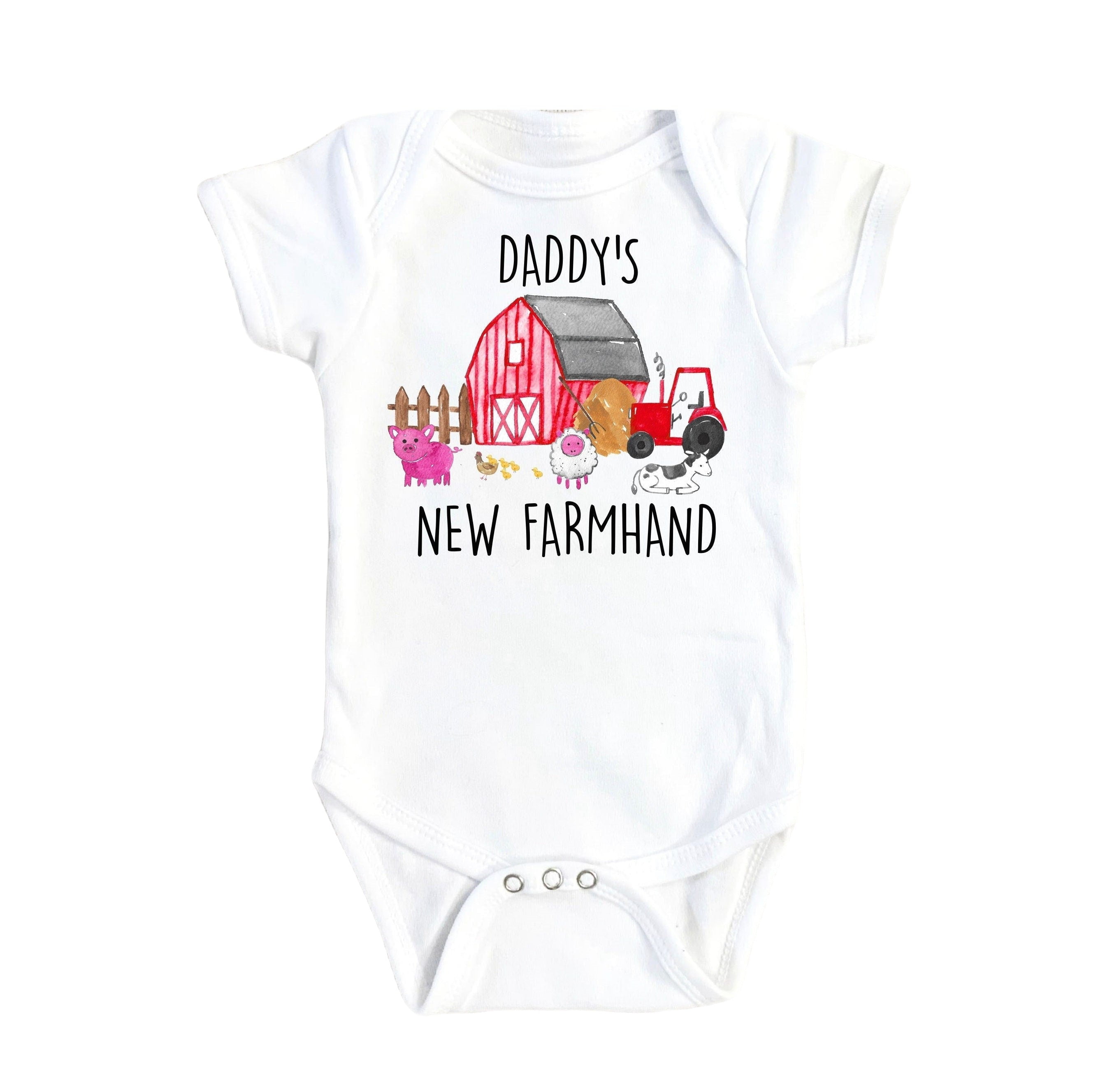 Farm Hand - Baby Boy Girl Clothes Infant Bodysuit Funny Cute Newborn - Walmart.com