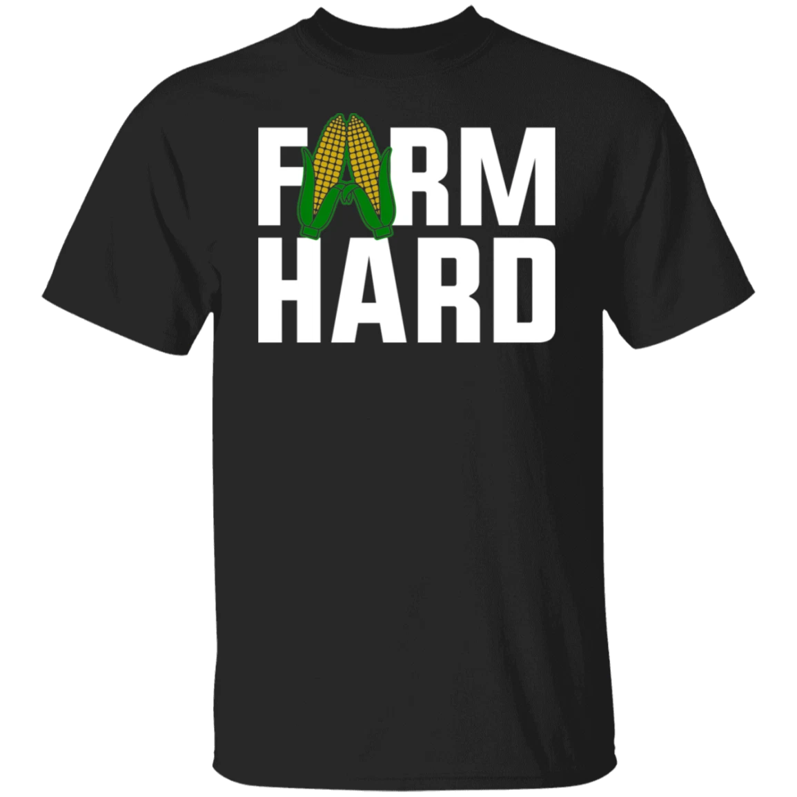 Farm Hard Funny Farming Agriculture Work Humorous Unisex T-Shirt, up to ...