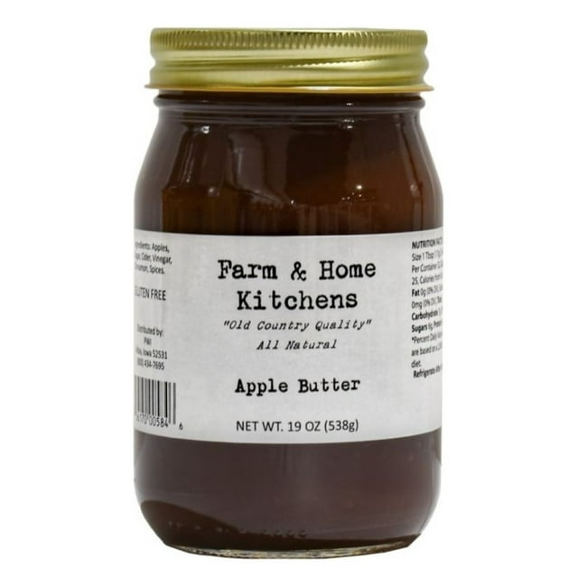 Farm & Home Kitchens FH-AB Apple Butter 19 oz. - Walmart.com