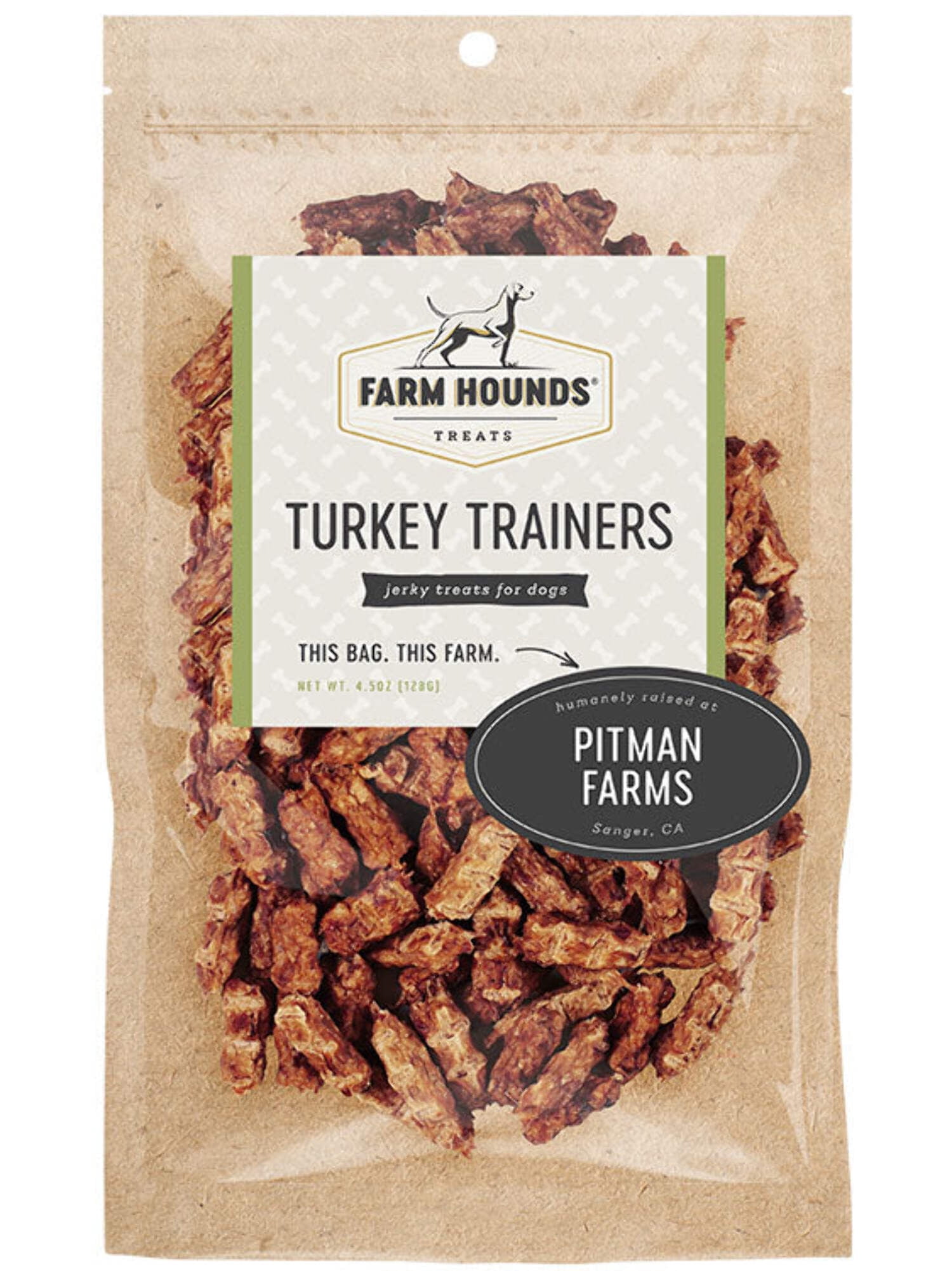 Farm Hounds Turkey Training Treats for Dogs & Pups, Made in USA, No ...