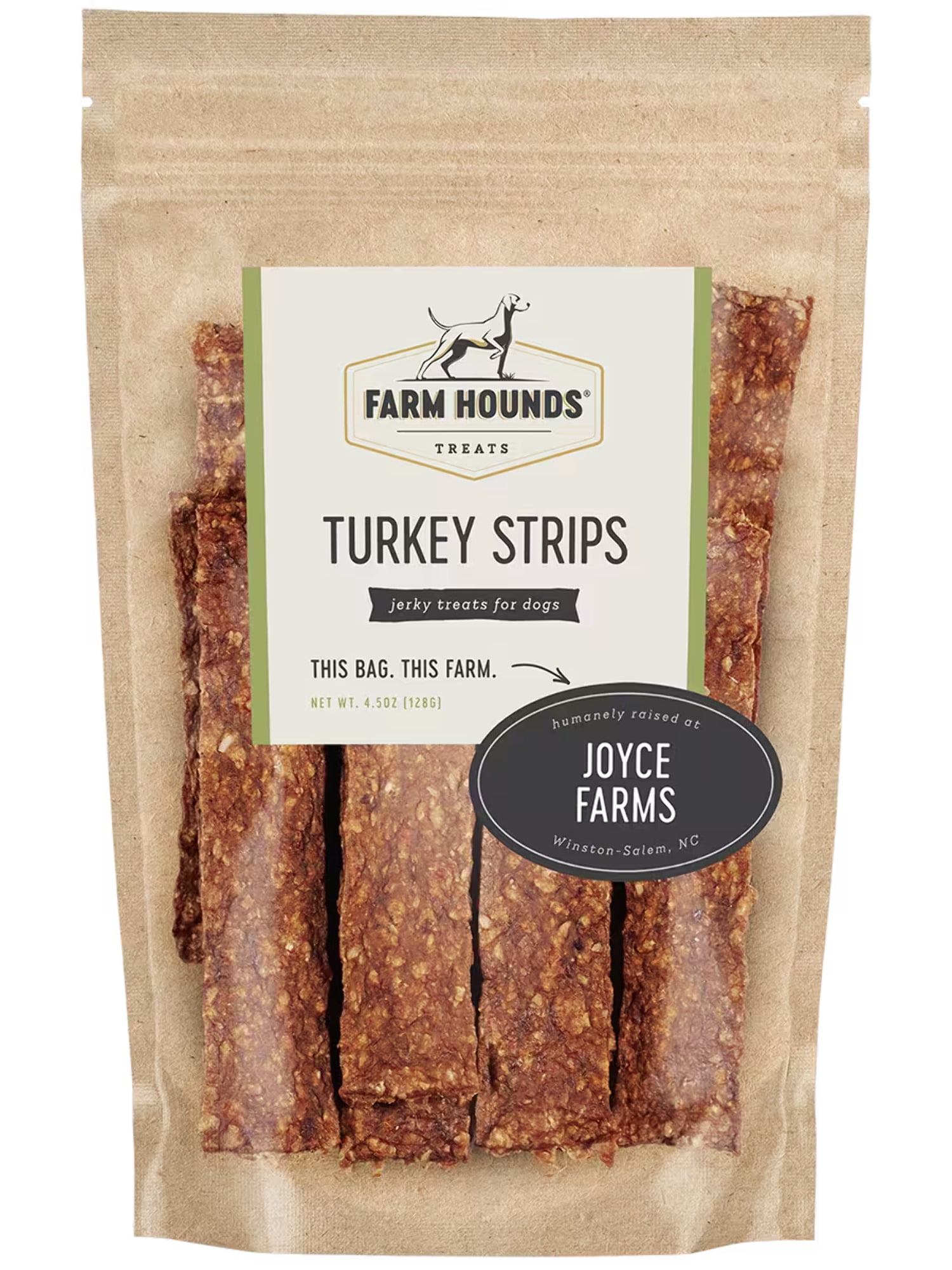 Farm Hounds Dehydrated Turkey Bites for Dogs, Humanely Raised, No ...