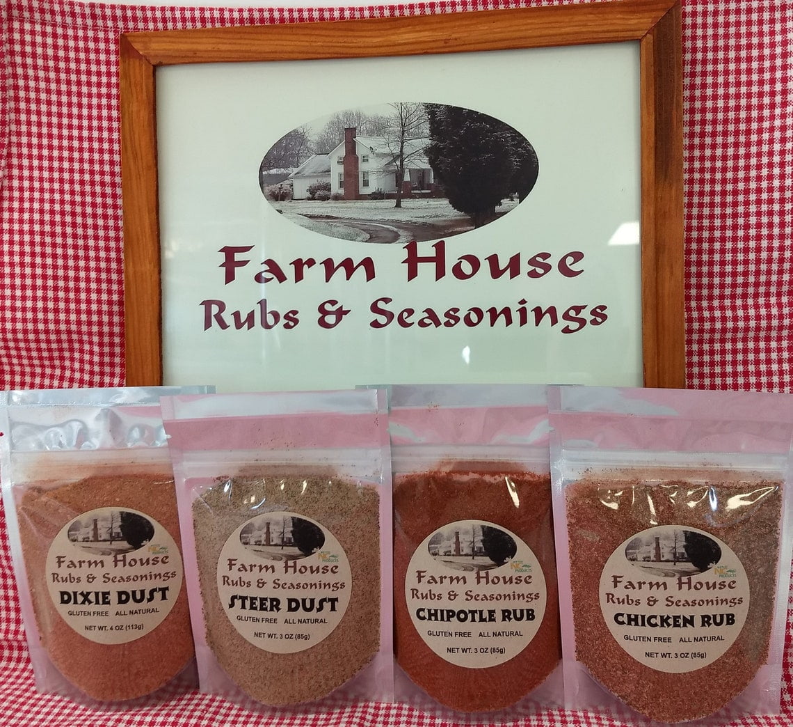 Farm House Rubs, Rubs & Seasonings, Pork, Beef, Chicken, All-Purpose ...