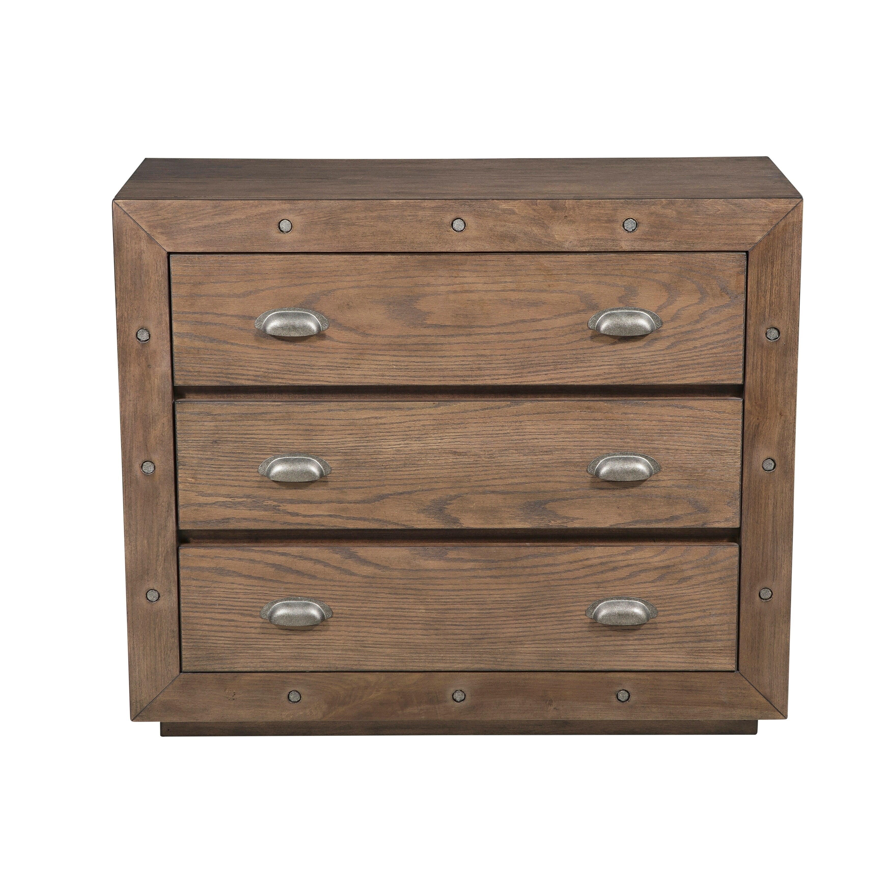 Farm House Style Accent Chest with Industrial Elements - Walmart.com