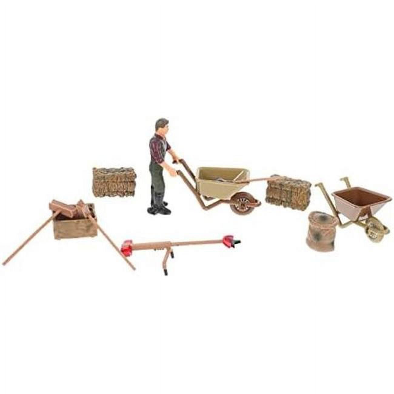 Farm Implement Scene Model Wagon Toy Kid Farmhouse Playset Toys for ...