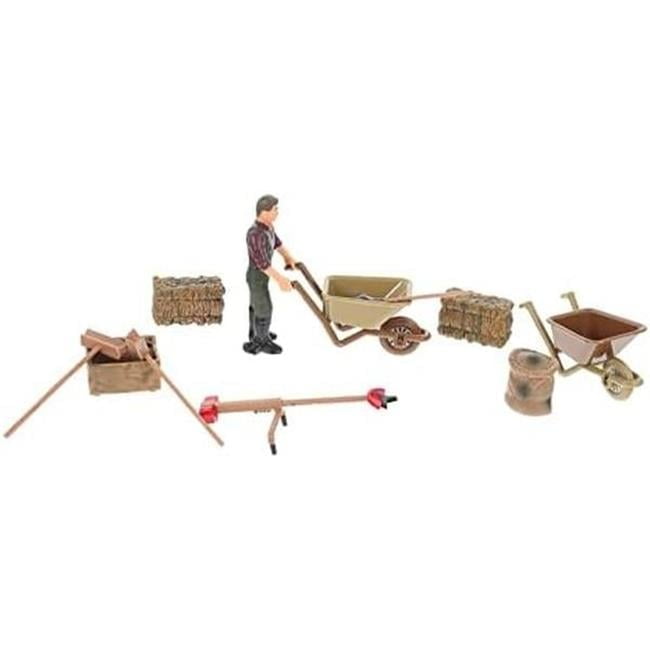 Farm Implement Scene Model Wagon Toy Kid Farmhouse Playset Toys for ...