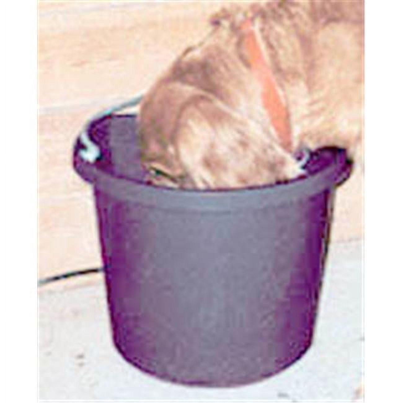 Farm Innovators 5 Gallon Black Rubber Heated Bucket - Walmart.com