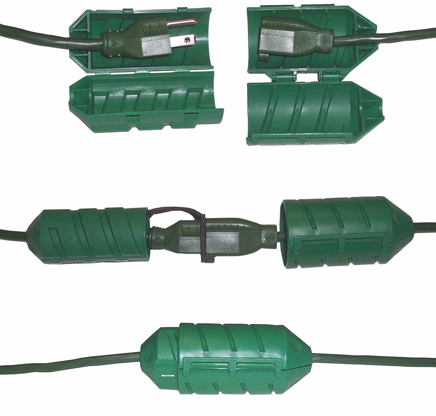 Farm Innovators CC-2 Cord Connect Watertight Power Cord Lock, Green ...