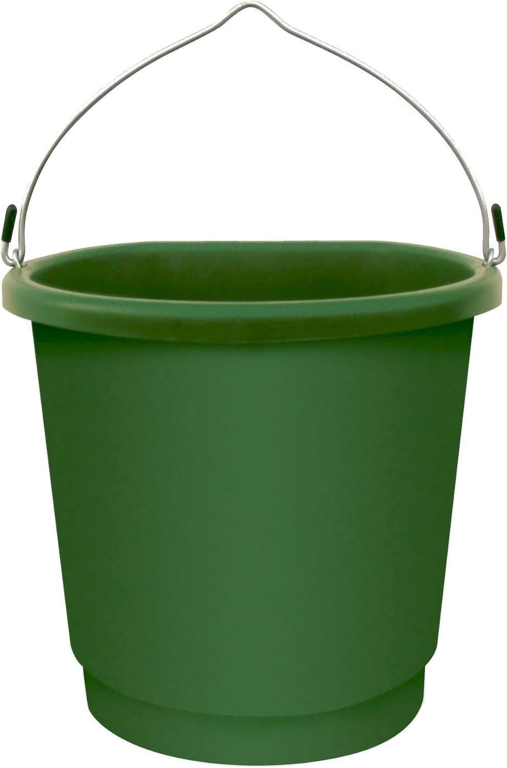 Farm Innovators FB-80 Plastic 3 Gallon Flat Back 70 Watt Heated Bucket ...