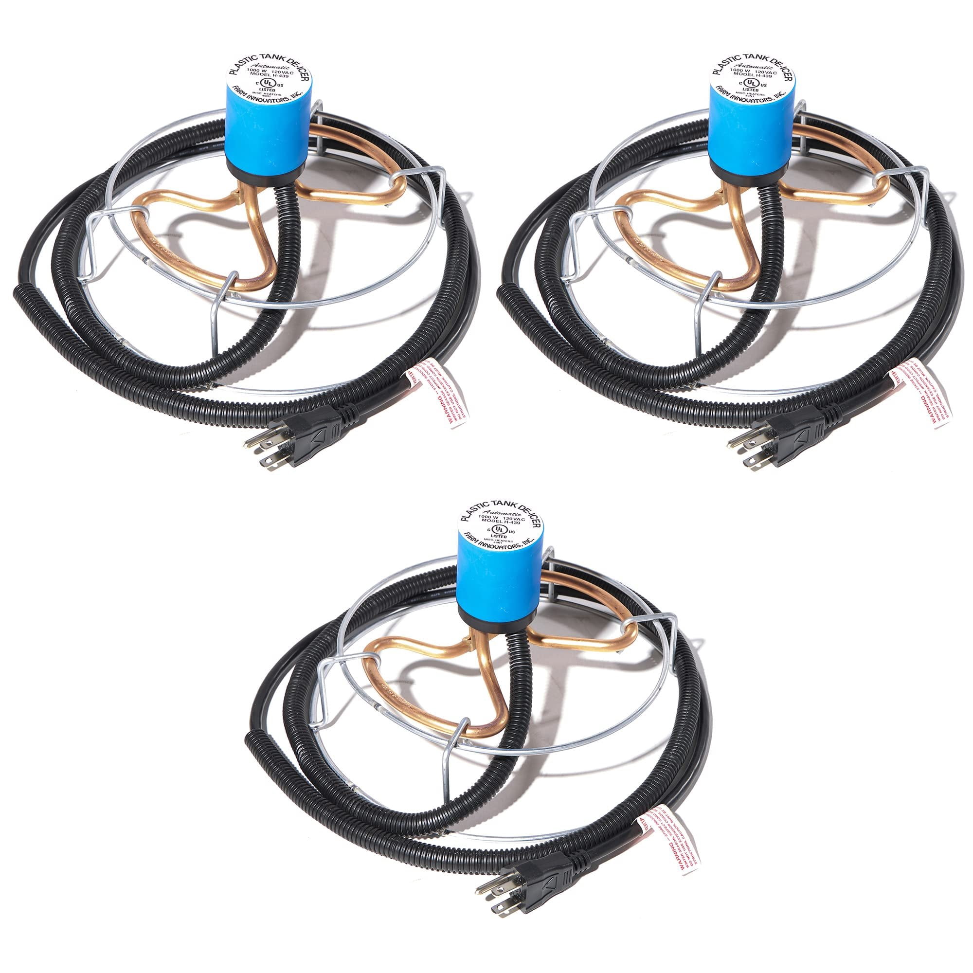 Farm Innovators H-439 1000 Watt Cast Aluminum Submergible Water Tank ...