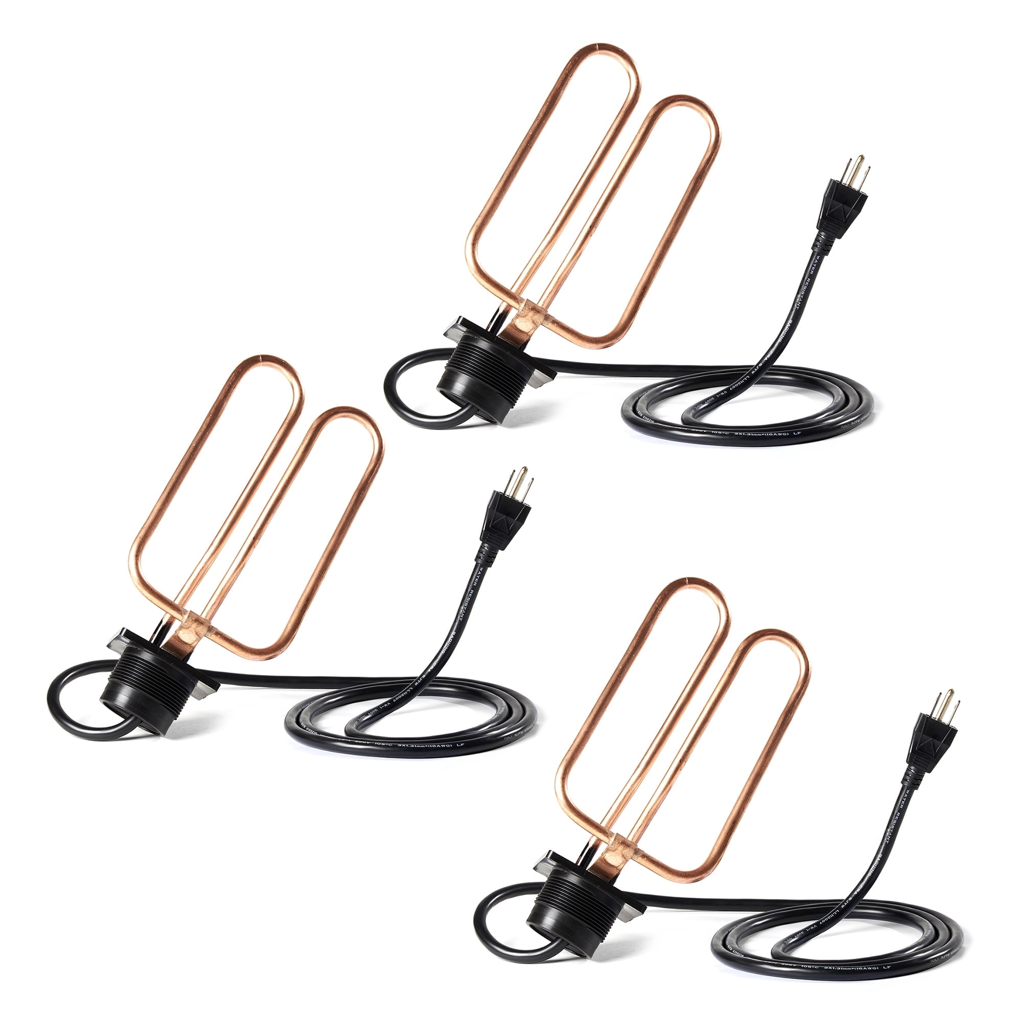 Farm Innovators Tank Drain Plug 1500W De-Icer for Rubbermaid Water ...