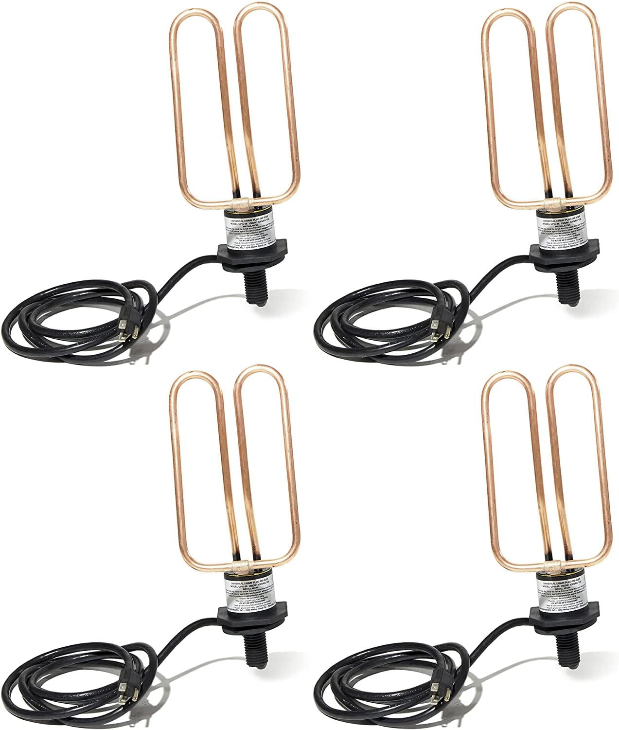 Farm Innovators UPH-15 Universal Water Tank Heater 1500 Watt Drain Plug ...