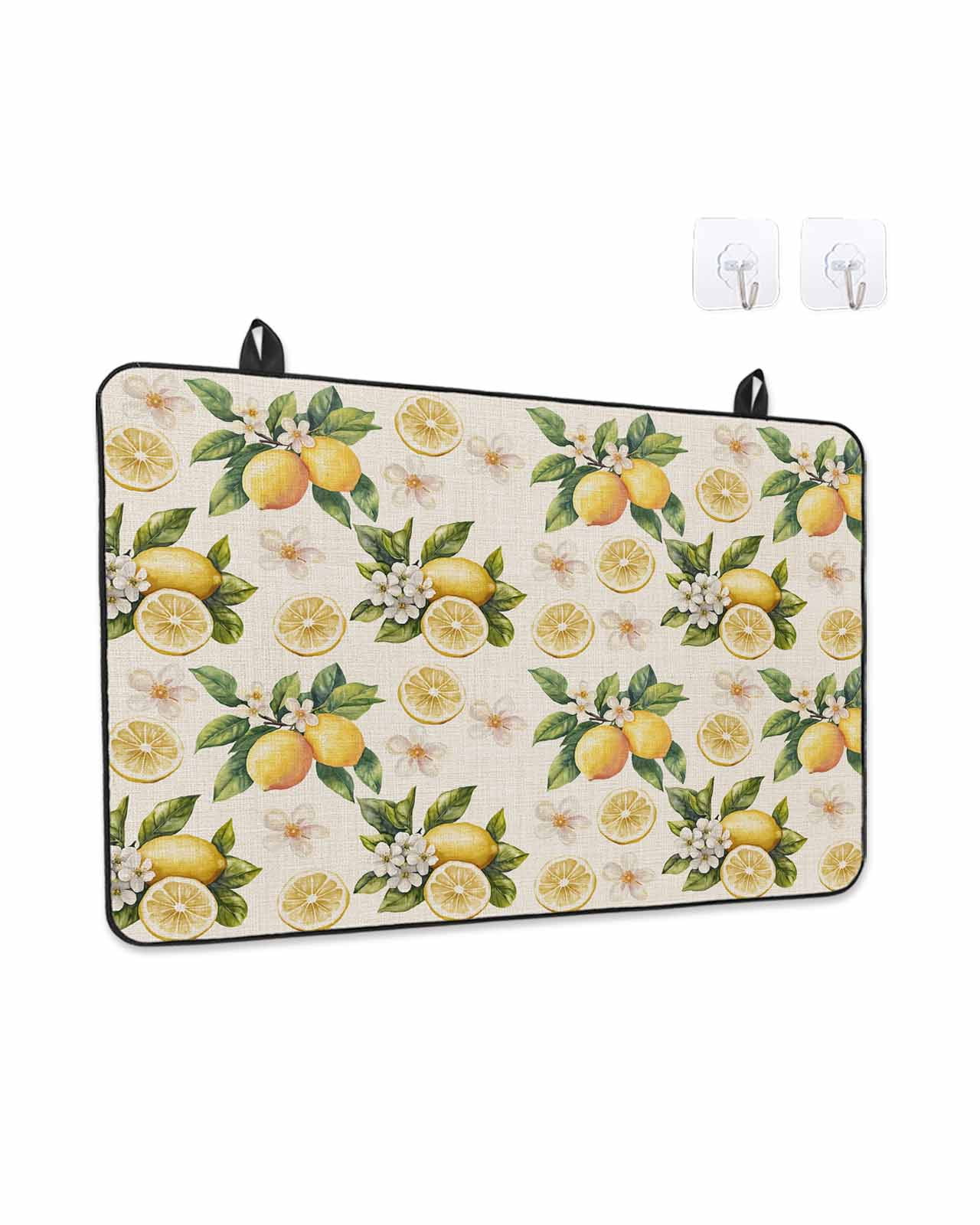 Farm Lemon Stove Top Covers for Electric Stove, Kitchen Glass Ceramic ...