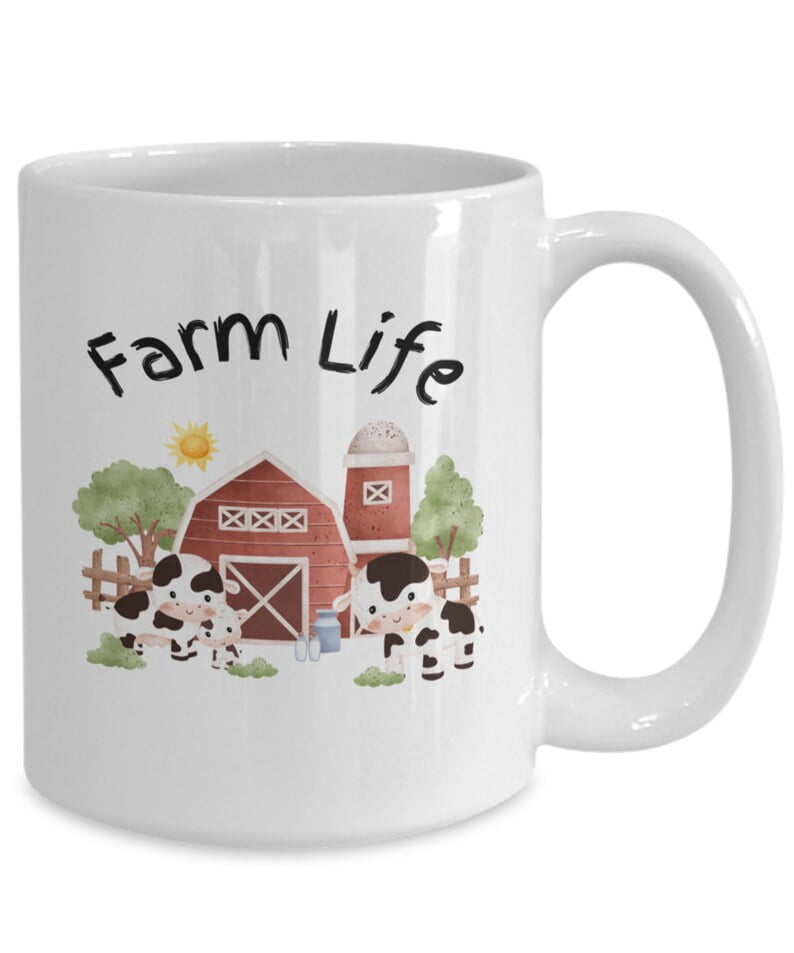 Farm Life Mug – Perfect for Farmers, Agriculture Lovers & Country ...