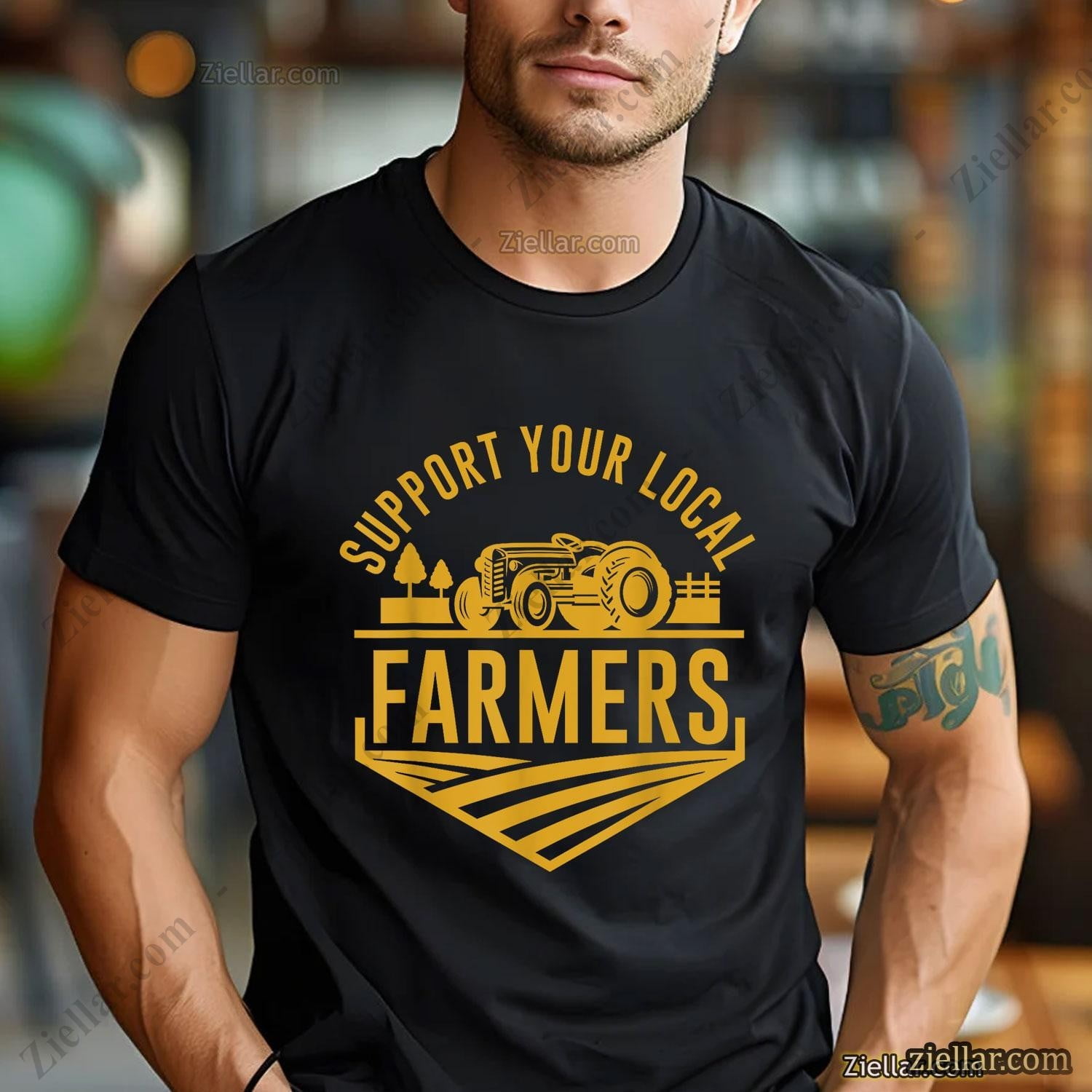Farm Local Food Shirt Retro Farming Gift For Men Women Kids Farmers ...